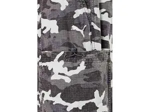 PUMA Woven Camo Print Pants Casual Pants Inky Depths - Blue