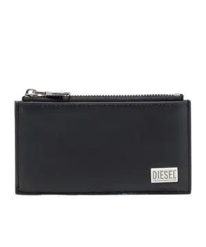 DIESEL® Logo-plaque Cardholder - Black
