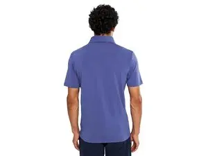 Adidas Ultimate365 Solid Polo Shirt Clothing Dual Indigo