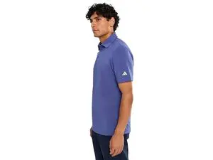 Adidas Ultimate365 Solid Polo Shirt Clothing Dual Indigo