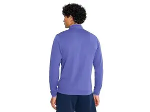 Adidas Upf Lightweight Quarter-zip Pullover Sweater Dual Indigo