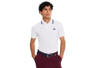 Adidas Ultimate365 Tour Climacool+ Polo Shirt Clothing Collegiate - White