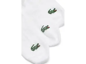 Lacoste 3-pack Low Cut Socks - White