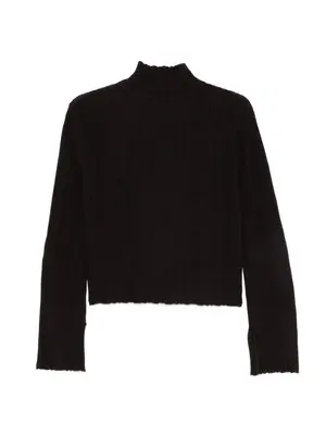 ALYSI Wool Turtle-neck Sweater