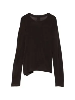 ALYSI Knot Detail Crewneck Sweater