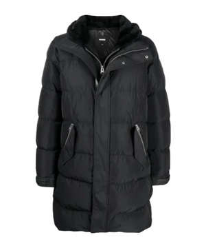 Mackage Long-sleeved Down Jacket - Black
