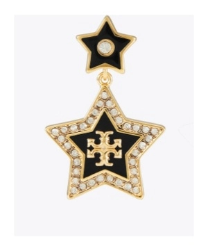 Tory Burch Falling Star Drop Earrings