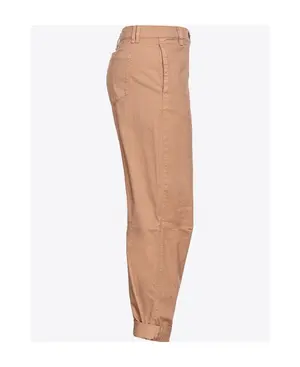 Pinko High-waist Cropped Trousers