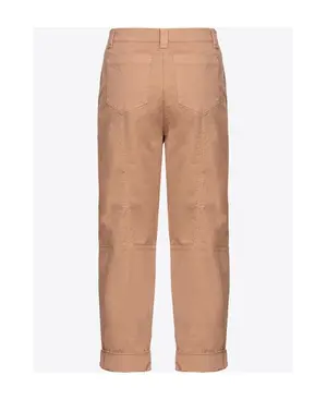 Pinko High-waist Cropped Trousers