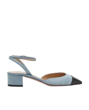 AQUAZZURA Two-toned Square Toe Pumps