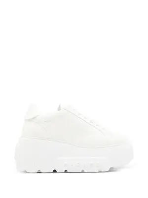 Casadei Nexus Leather Sneakers - White