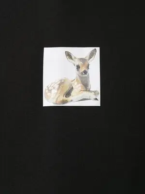 Burberry Fawn Printed Hooded Sweater