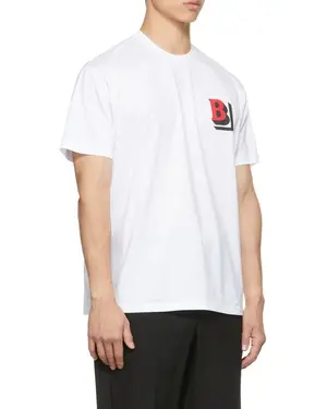 Burberry Letter Graphic Cotton Oversized T-shirt