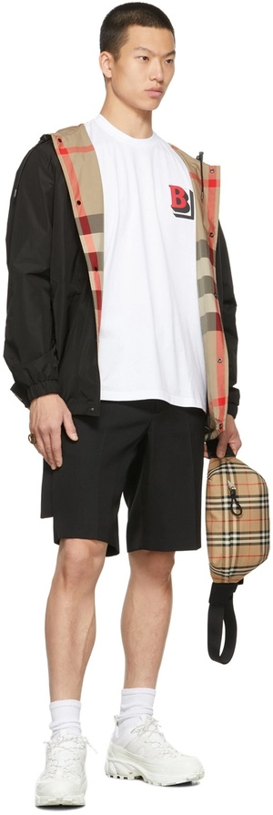 Burberry Letter Graphic Cotton Oversized T-shirt