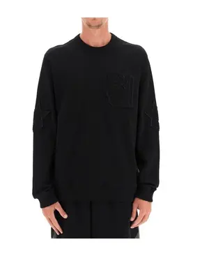 Burberry Letter-graphic Cotton Sweatshirt