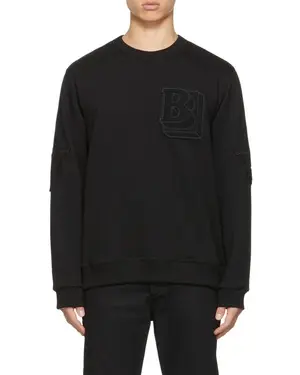 Burberry Letter-graphic Cotton Sweatshirt