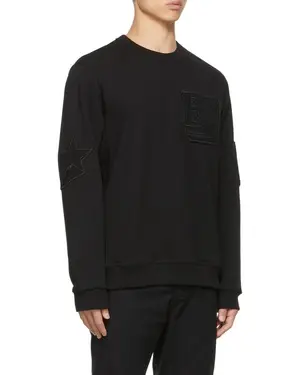 Burberry Letter-graphic Cotton Sweatshirt