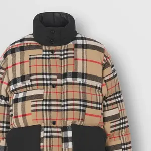 Burberry Diamond-quilted Midi Jacket
