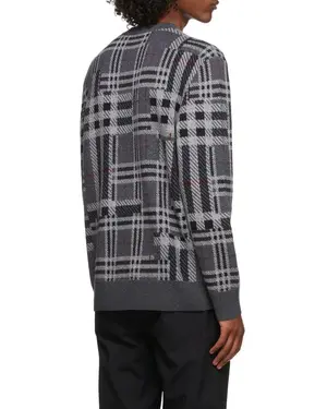 Burberry Checkered Jacquard Jumper