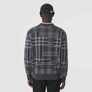 Burberry Checkered Jacquard Jumper