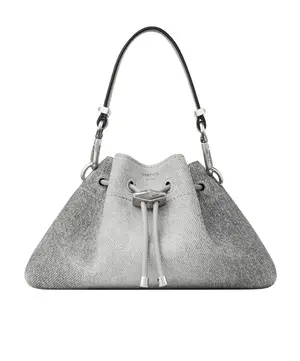 JIMMY CHOO Small Cinch Bag - Gray