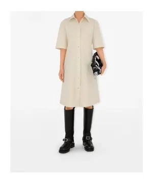 Burberry Short Sleeve Shirt Dress