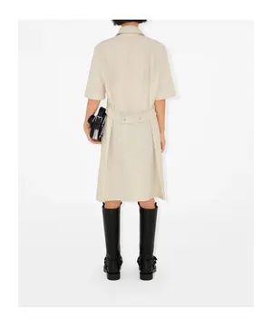 Burberry Short Sleeve Shirt Dress