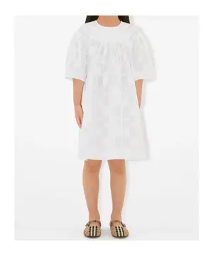 Burberry Tiered Cotton Dress