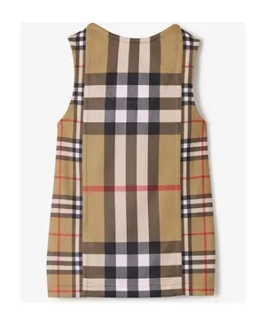 Burberry Vintage Check Mesh Tank Top