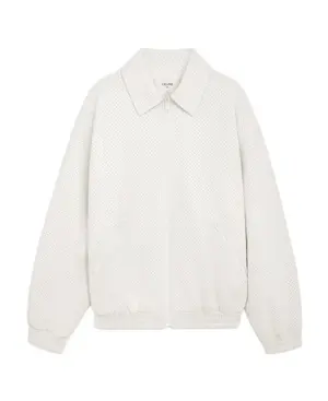 Celine Lapel Zipper Leather Jacket