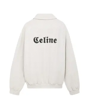 Celine Lapel Zipper Leather Jacket