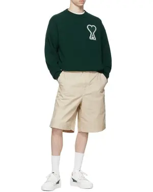 AMI Paris Bermuda Knee-length Shorts