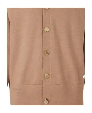 Burberry V-neck Button-up Cardigan