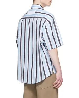 AMI Paris Stripe-print Shirt