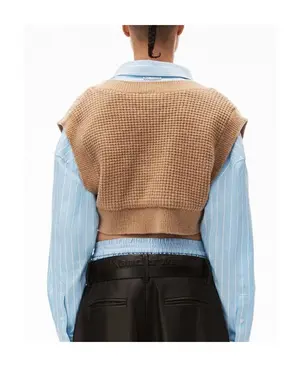 Alexander Wang Bi-layer Waffle Vest