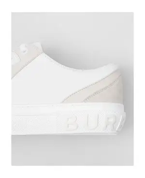 Burberry Two-tone Leather Sneakers