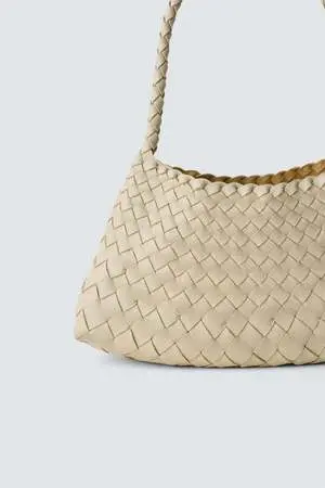 Dragon Diffusion Woven Shoulder Bag