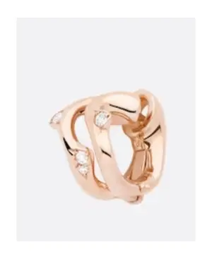 Dior Rose Stem Ear Cuff With Diamonds