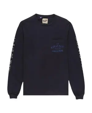 GALLERY DEPT. Le Bar Shop Long Sleeve T-shirt - Black