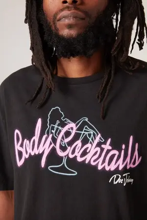 GALLERY DEPT. Body Cocktails Logo-print T-shirt