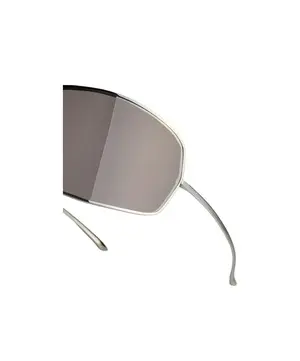 Gucci Mask Frame Sunglasses With Embossed Logo
