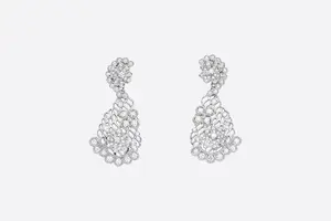 Dior Couture Earrings - White