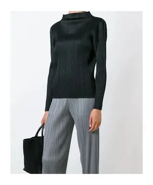 Issey Miyake High-neck Top