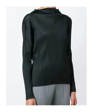 Issey Miyake High-neck Top