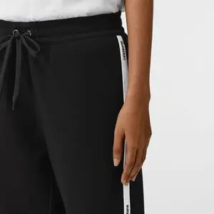 Burberry Logo-tape Track Pants - Black