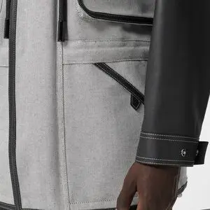 Burberry Horseferry Print Hooded Jacket
