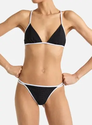 Balmain Monogram Lycra Swimsuit