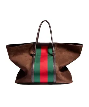 Gucci Medium Duffle Bag With Web