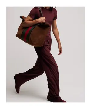 Gucci Medium Duffle Bag With Web Detail