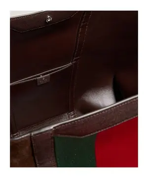 Gucci Medium Duffle Bag With Web Detail